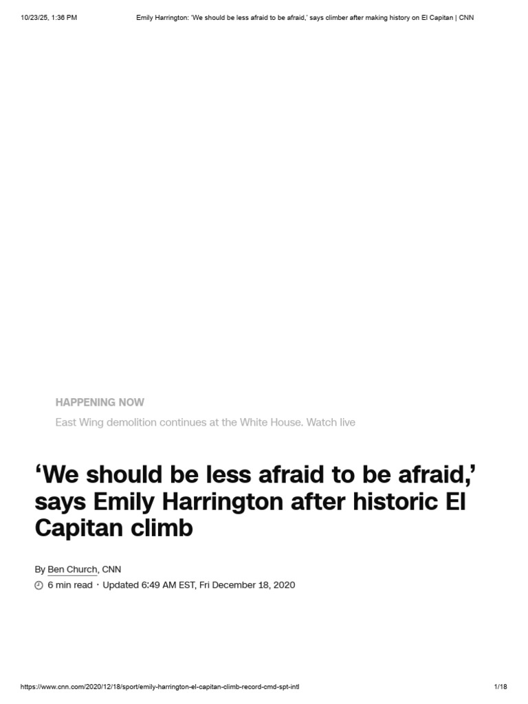Emily Harrington_ ‘We Should Be Less Afraid to Be Afraid,’ Says Climber ...