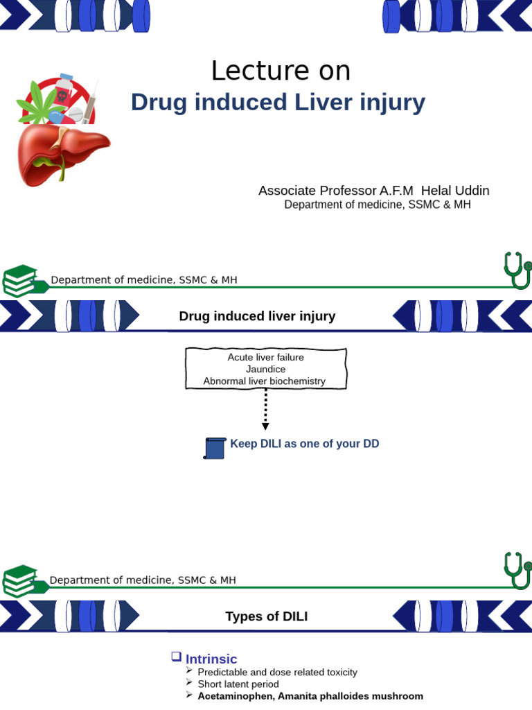 Understanding Drug-Induced Liver Injury | PDF | Hepatitis | Cirrhosis