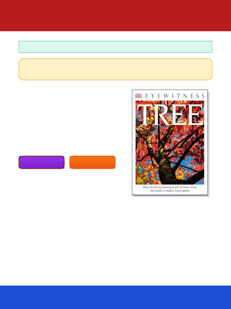DK Eyewitness Books Tree Discover the Fascinating World of Trees from ...