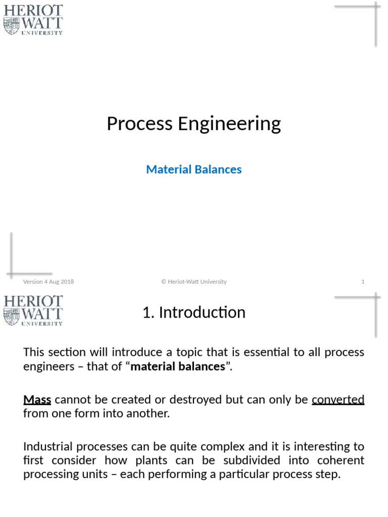 Material Balances in Process Engineering | PDF | Combustion | Gases