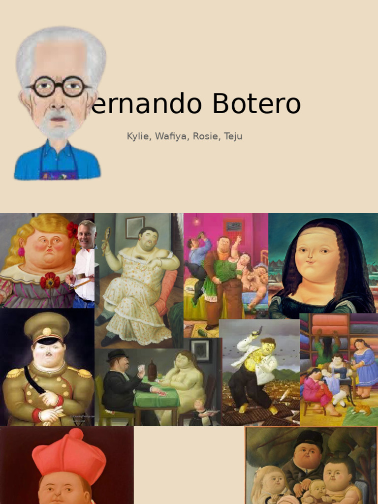 Botero - Spanish Slideshow - who was Botero? | PDF