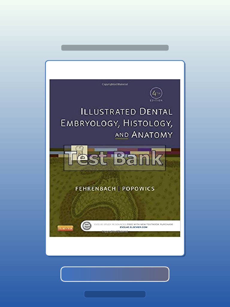 Illustrated Dental Embryology Histology and Anatomy 4th Edition ...