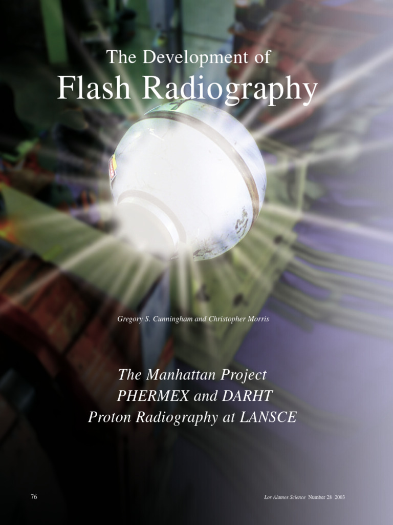 Flash Radiogrphy | PDF | X Ray | Plutonium