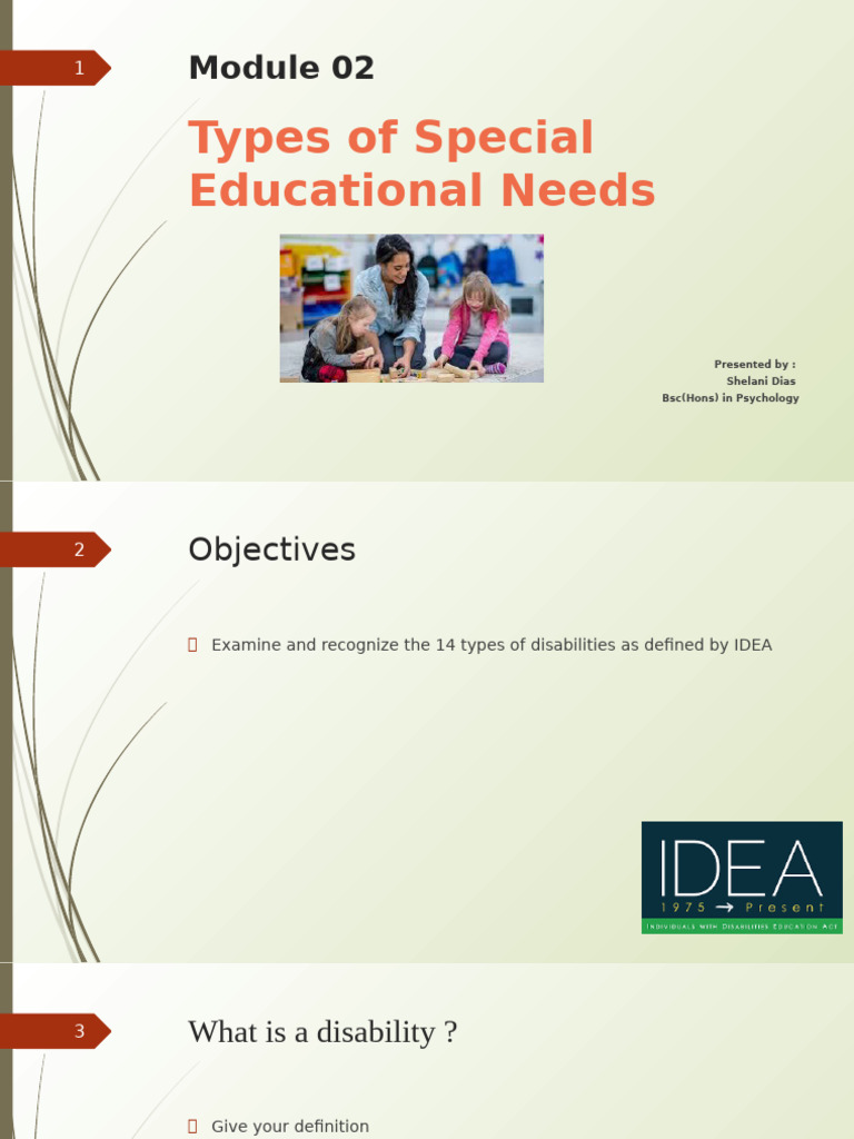 Understanding Special Educational Needs | PDF | Disability | Special ...