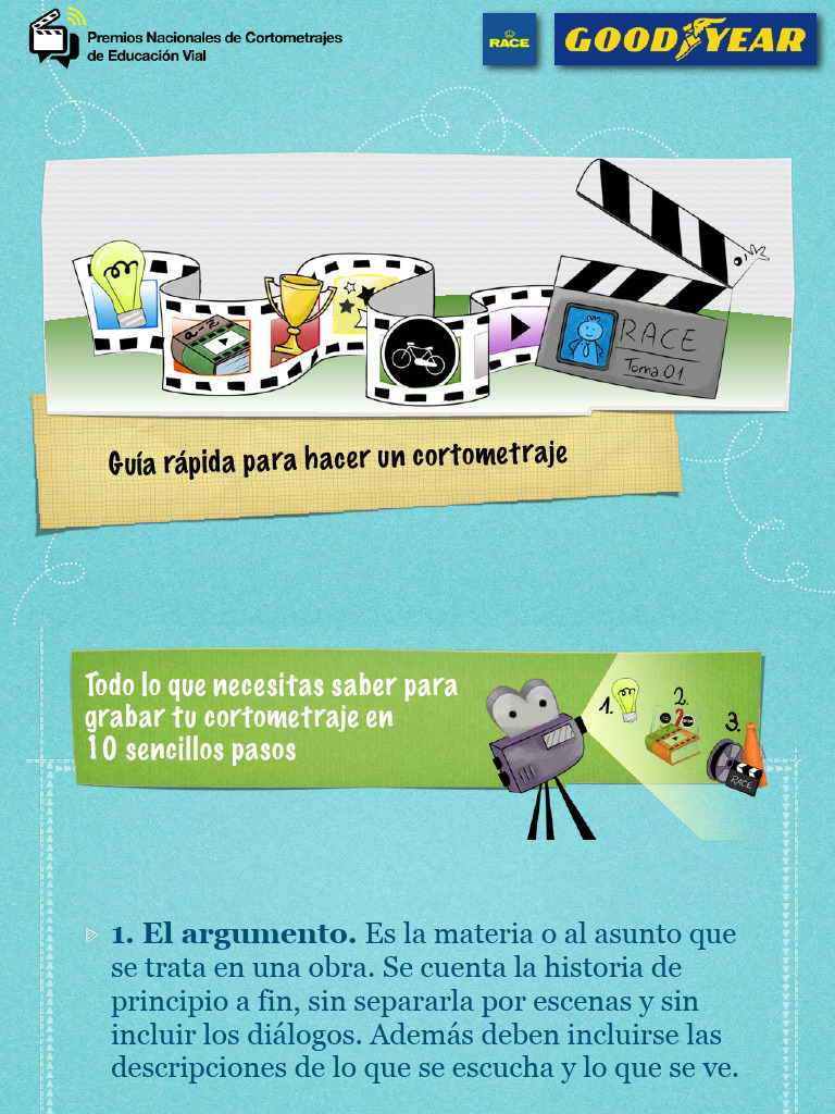 Guía Rápida para Hacer Un Cortometraje | PDF
