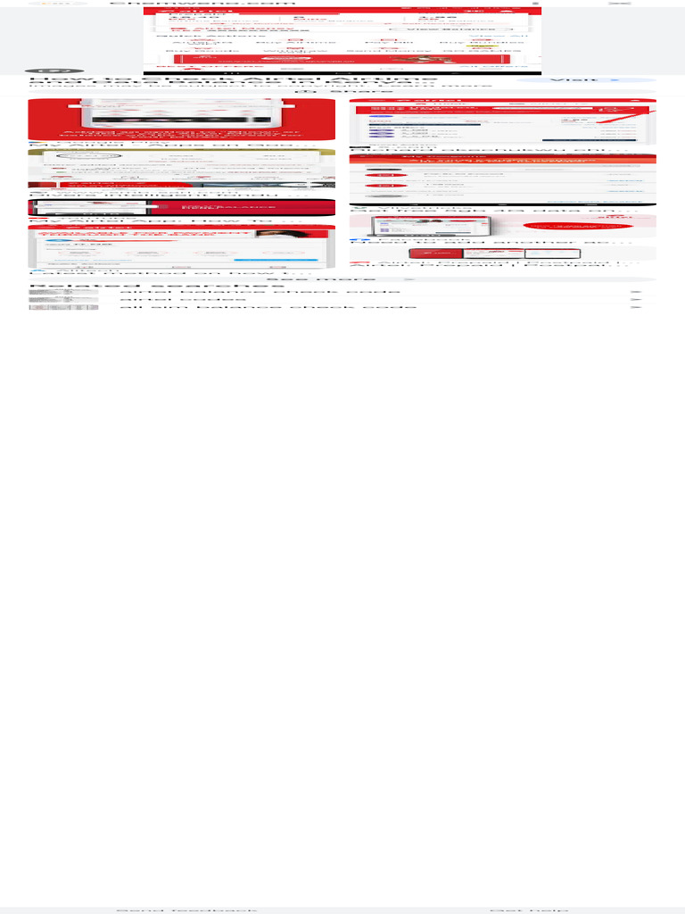 Check Airtel Data Balance in Kenya | PDF