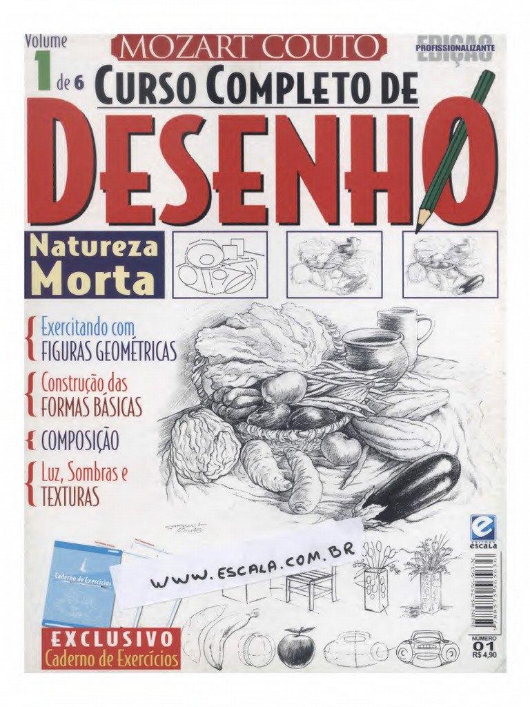 Pdfcoffee.com Curso Completo de Desenho Por Mozart Couto Vol 01 de 06 2 PDF Free (1) | PDF ...