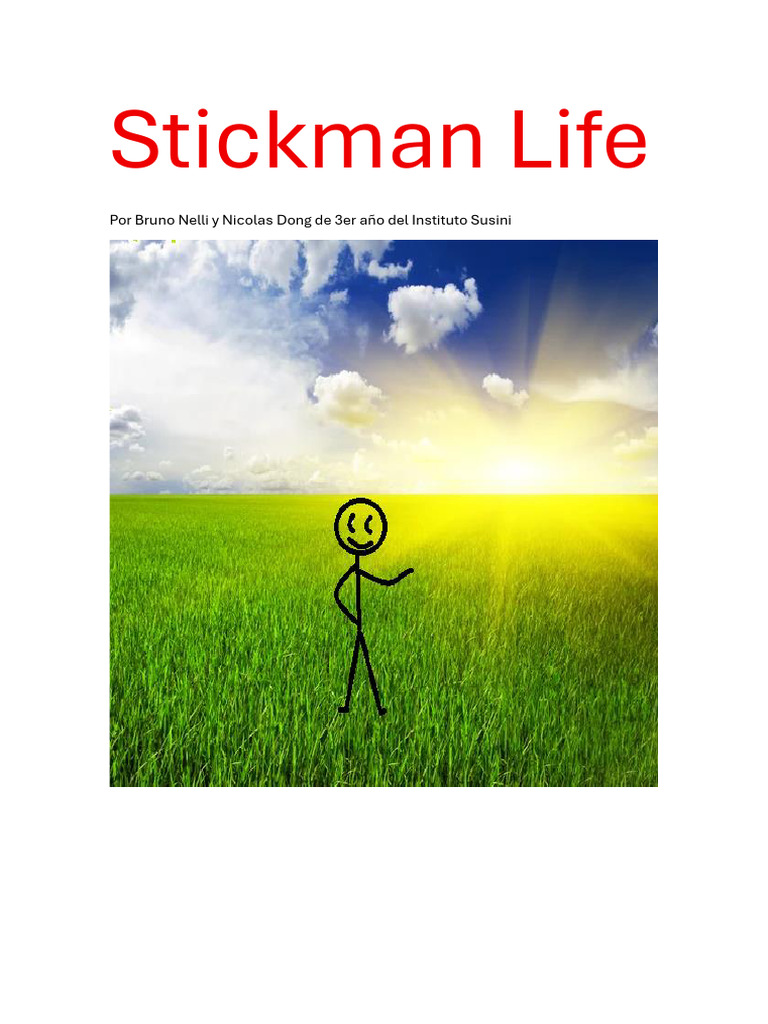 Trabajo Mit App Inventor Stickman Life PDF | PDF