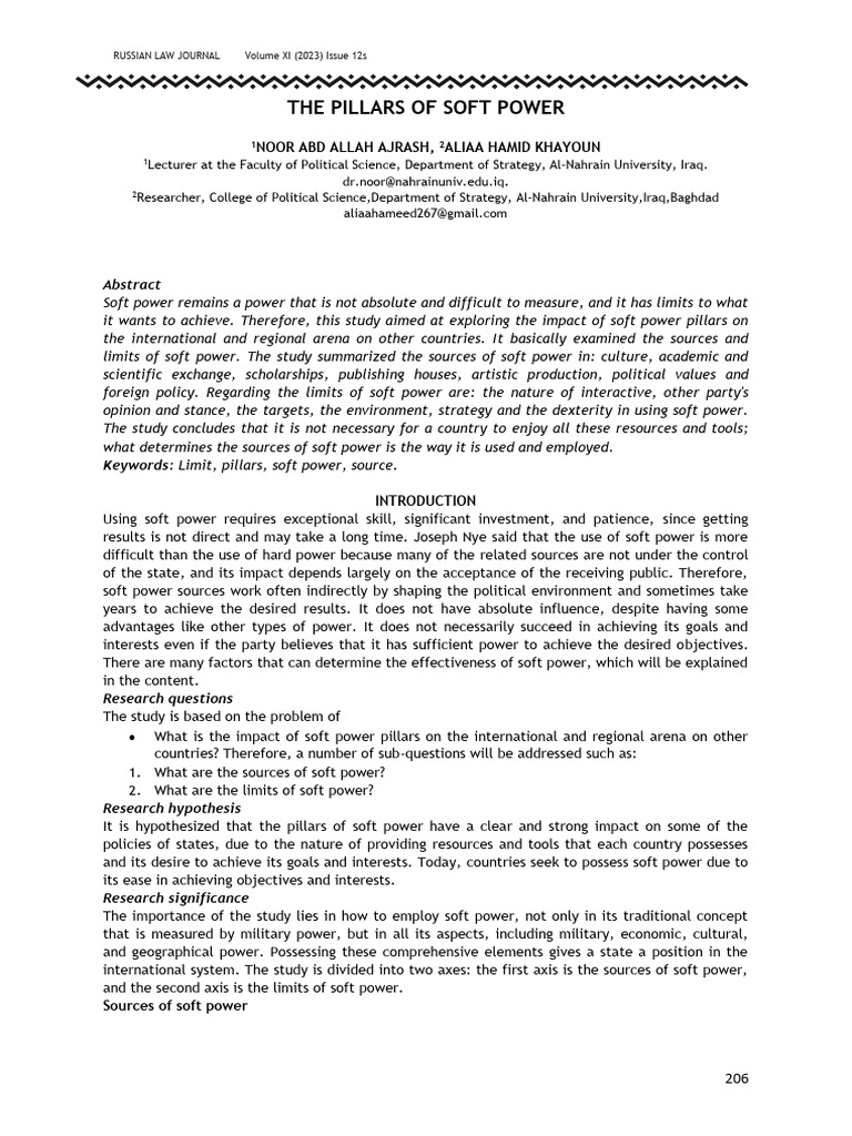 18+7 Russian+Law | PDF | Soft Power | Value (Ethics)