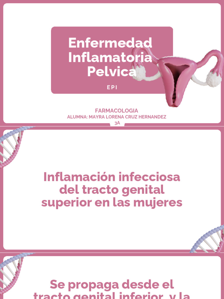 Enfermedad Inflamatoria Pélvica: Causas y Tratamiento | PDF | Infección ...