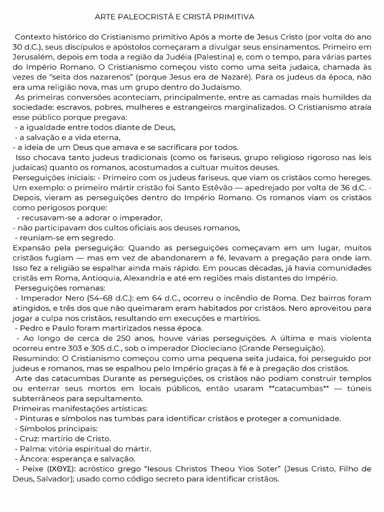 Arte Paleocrista Complete Unicode PDF | PDF