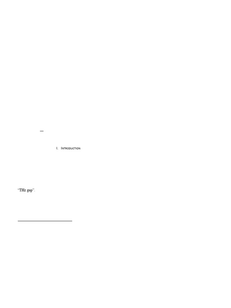 H-Band High Frequency System Design | PDF | Waveguide | Terahertz Radiation