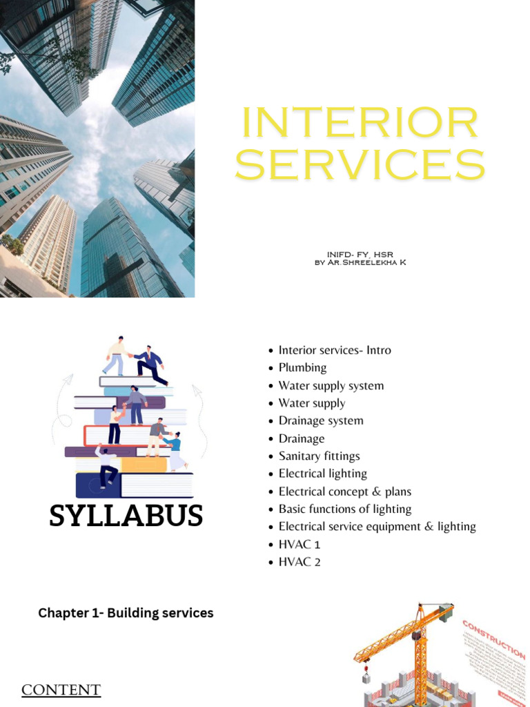 Building Services Overview and Checklist | PDF | Lighting | Building ...