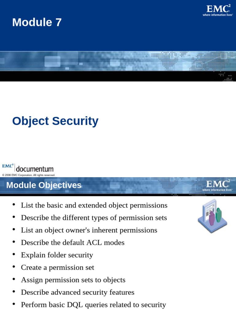07 Object Security | PDF | Computer File | Information Technology