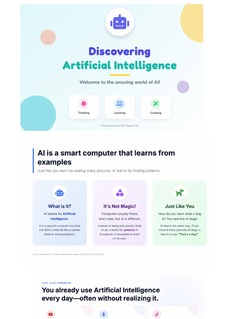 AI For Kids | PDF
