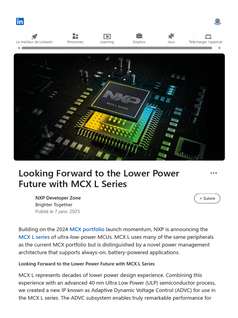 Looking Forward To The Lower Power Future With MCX L Series | PDF ...
