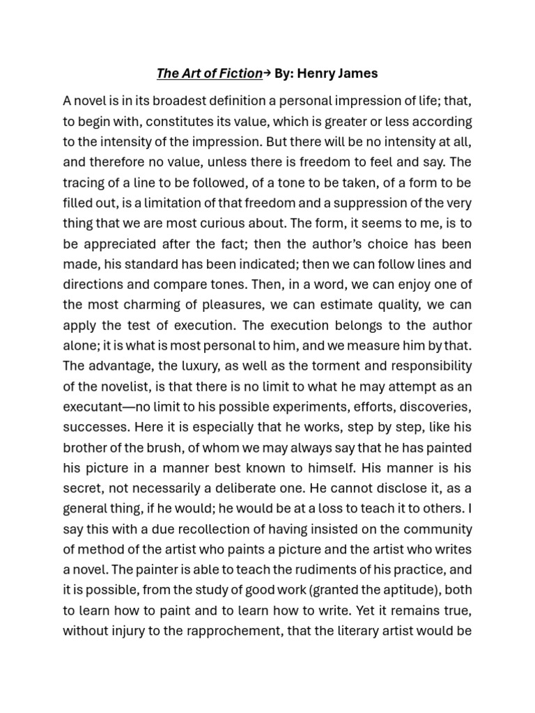 The Essence of Novel Writing Techniques | PDF