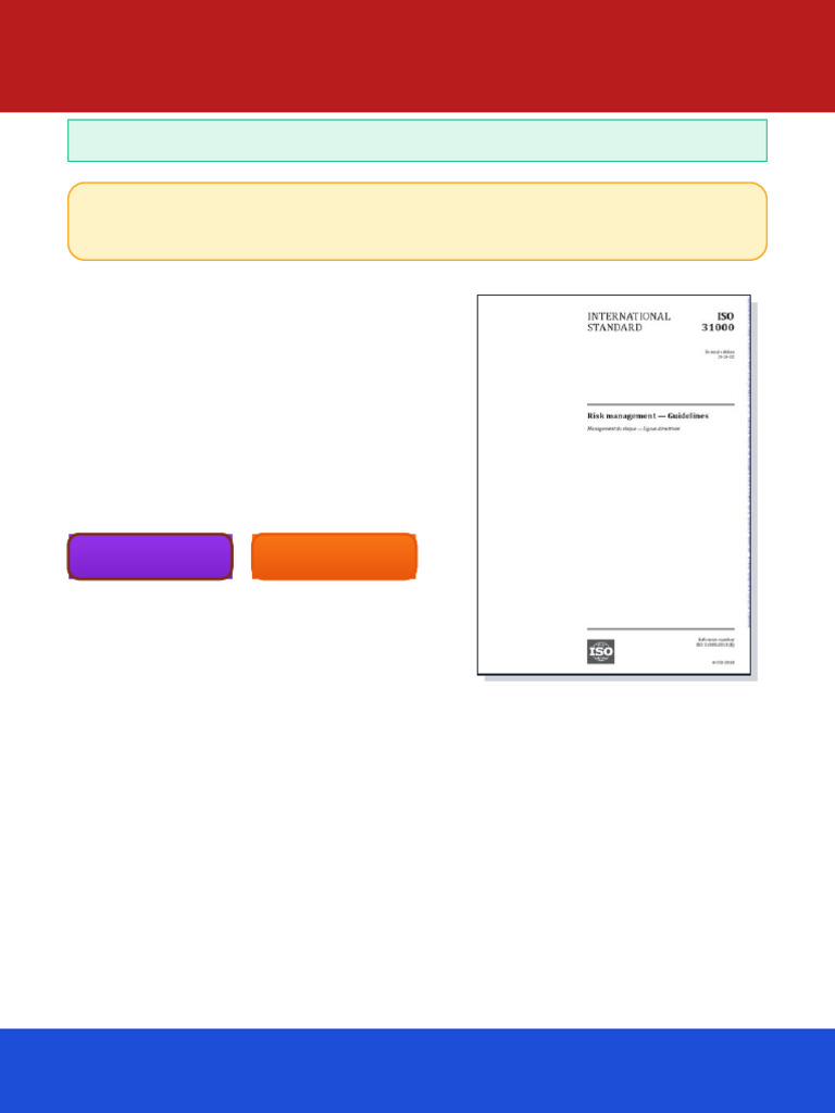 International Standard ISO 31000 2018 02 Unknown ebook deluxe digital ...