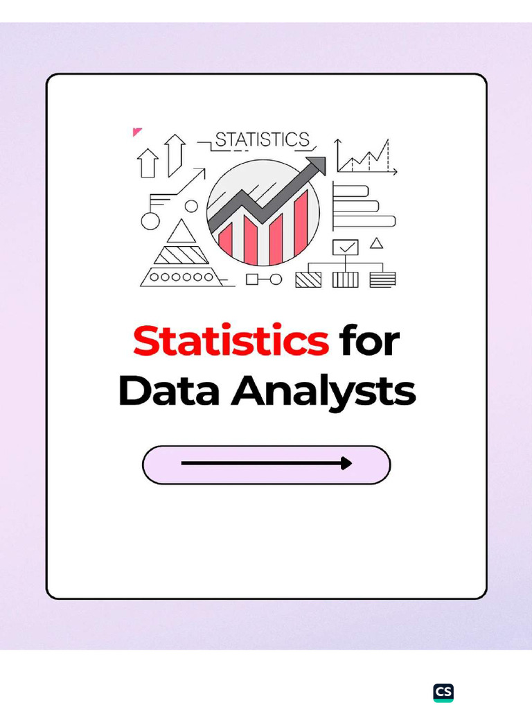 Statistics For Data Analysis Cheatsheet | PDF
