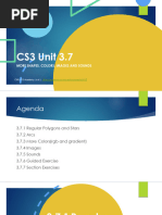 Unit 1 Review: CMU CS Academy Basics | PDF | Polygon | Geometry