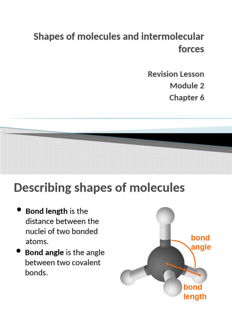 Molecular Shapes and Intermolecular Forces | PDF | Intermolecular Force ...