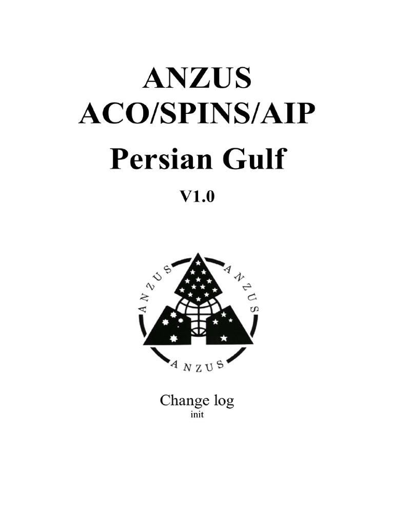 ANZUS PG Info v1.0 | PDF