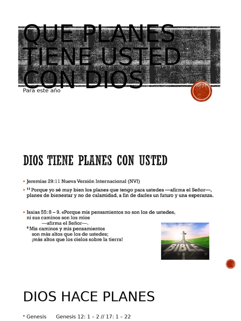 Qué Planes Tienes Con Dios | PDF | Abrahán | Sodoma y Gomorra