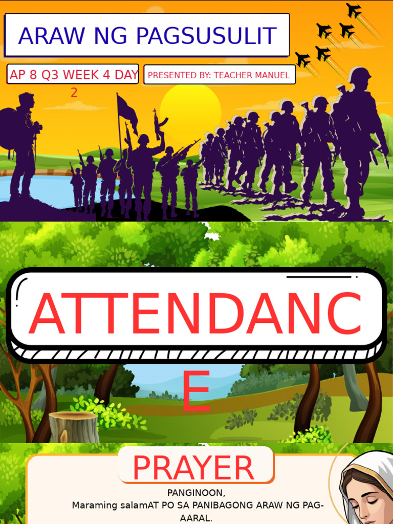 AP 8 q3 Week 4 Day 5 | PDF