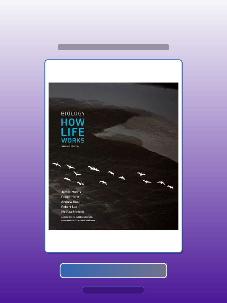 Biology How Life Works 2nd Edition by James Morris eBook and TestBank ...