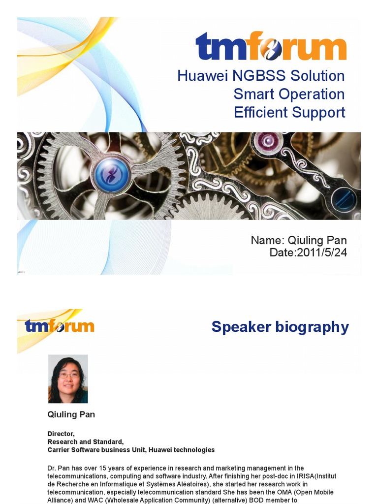NGBSS解决方案与智慧运营 | PDF | Cloud Computing | Analytics