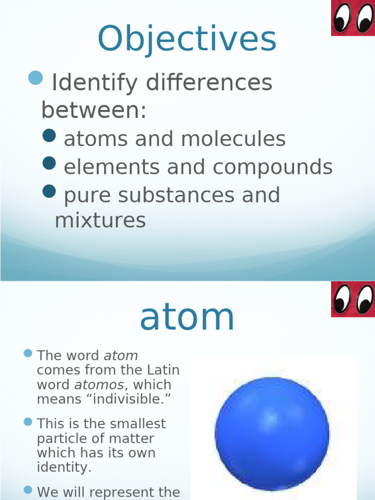 Understanding Atoms, Molecules, and Matter | PDF