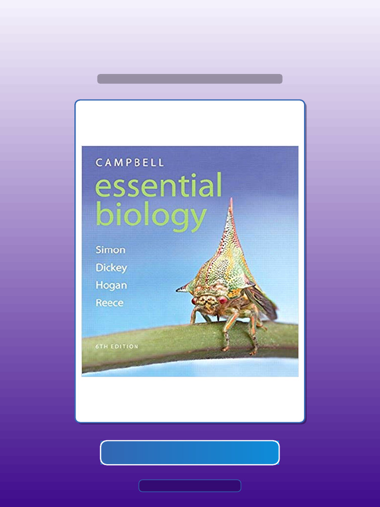 Campbell Essential Biology 6th Edition by Eric J Simon eBook and ...
