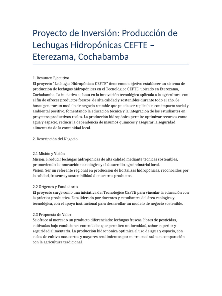 Lechuga Hidroponicas Cefte | PDF | Hidroponia | Sustentabilidad