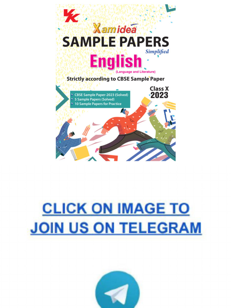 XAM IDEA English Sample Papers Class 10 2023 | PDF | Reading ...