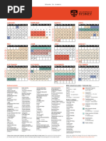 LBSS Purple & Gold Calendar 2024-25 | PDF | Entertainment Events ...