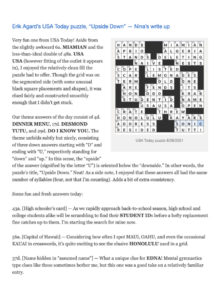Crossword Fiend Writeup 8:28:21 | PDF