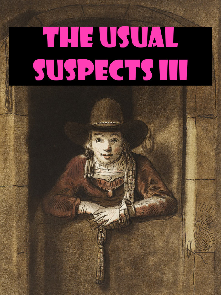 The Usual Suspects III 3.23.23 | PDF | Sausage