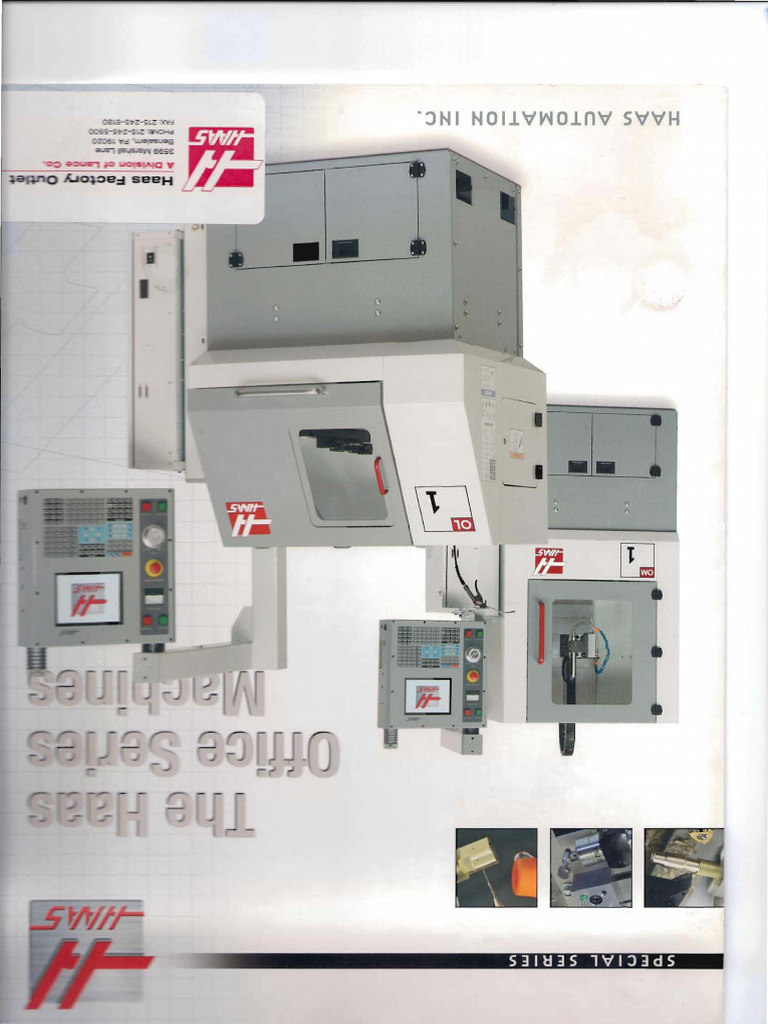 Haas Office Lathe OL-1 Specifications | PDF | Machining