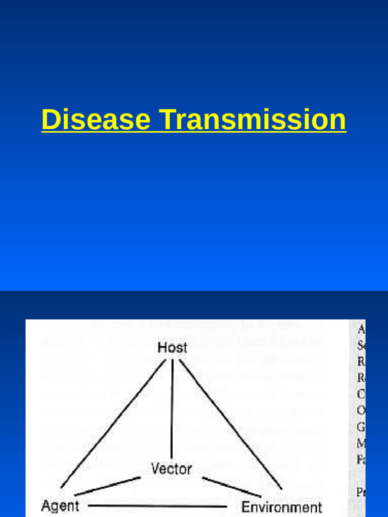 Understanding Disease Transmission Terms | PDF