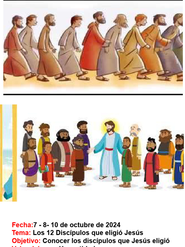 Los 12 Discípulos de Jesús: Características | PDF