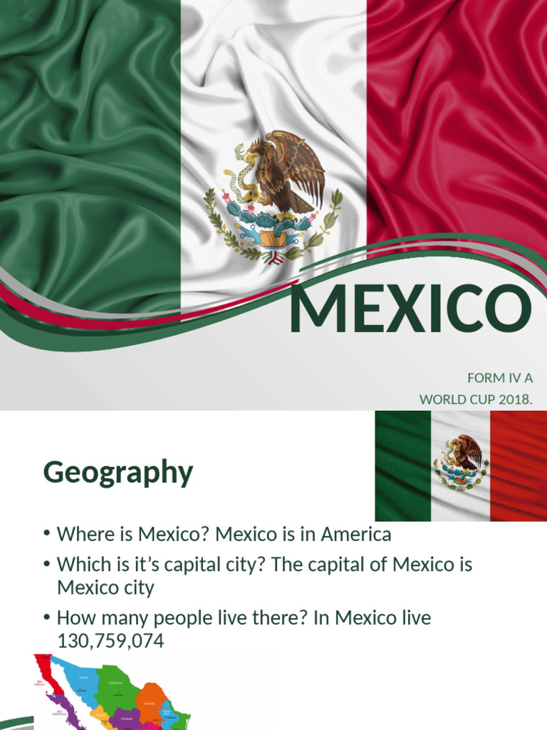 Mexico: Geography, Culture, and World Cup Facts | PDF