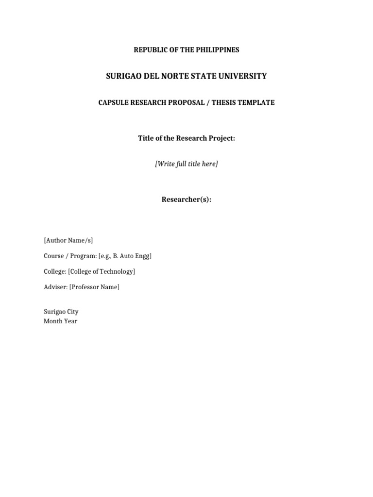 SNSU Research Template | PDF | Apa Style | Data