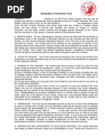 Trustee Acceptance Form J417 | PDF | Trustee | Common Law