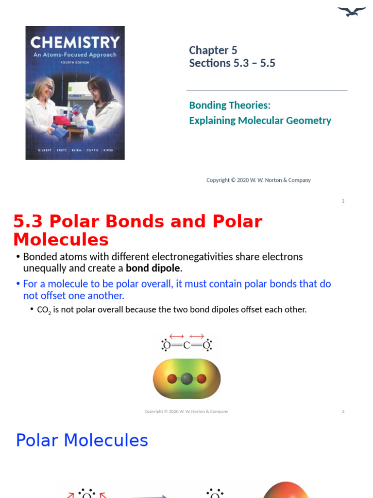 5B VSEPR, Molecular Shapeand Hybridization 5.3-5.5 | PDF | Chemical ...