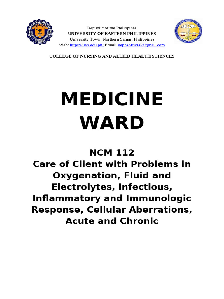Med Ward - Assignment | PDF | Empathy | Nursing