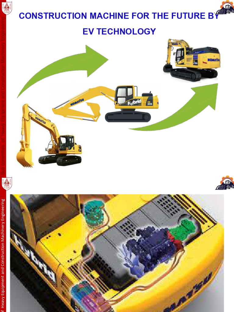 Future of Hydraulic Excavators: EV Tech | PDF | Machines | Engines