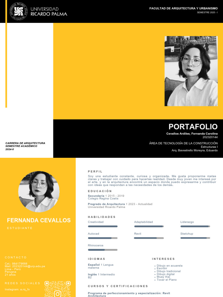 PORTAFOLIO ESTRUCTURAS I del área de tecnología | PDF | Viga ...