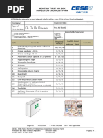 First Aid Kit Inspection Checklist | PDF
