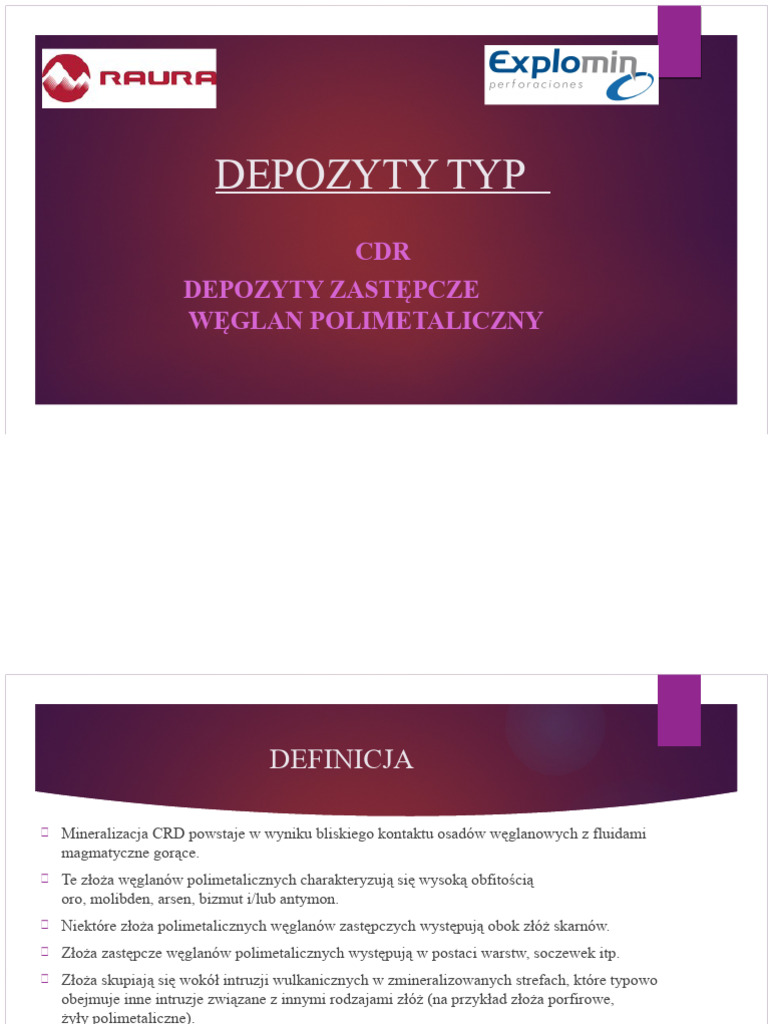 Depozyty Typu CDR | PDF