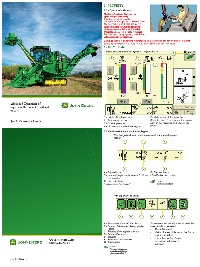 Advanced Operation CH570 and CH670 | PDF | Elevator